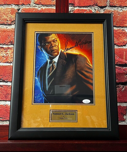 JSA Certified Samuel L. Jackson Autograph. Nick Fury from Marvels ...