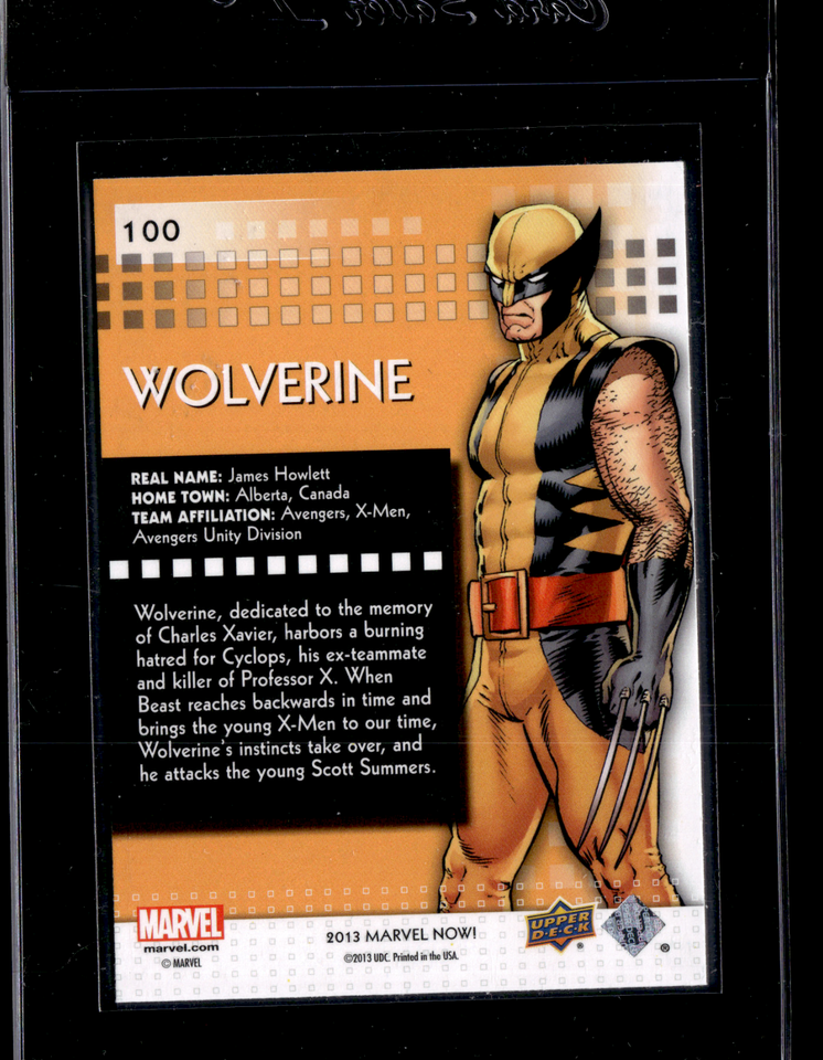 2013 Upper Deck Marvel Now! #100 Wolverine | eBay