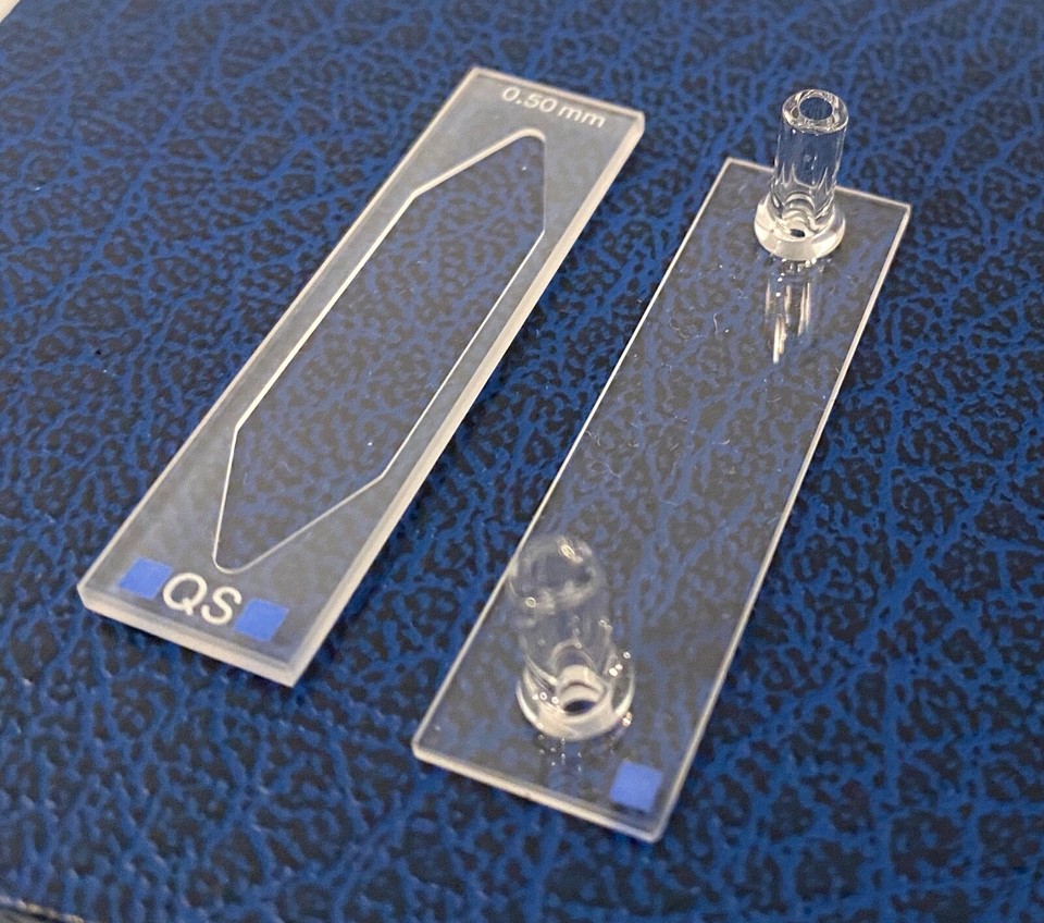 Hellma QS Demountable & flow-through Cells 130µL 0.50mm Cuvettes | eBay