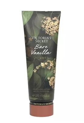 VICTORIA’S SECRET BARE VANILLA UNTAMED FRAGRANCE BODY LOTION CREAM 8 oz ...