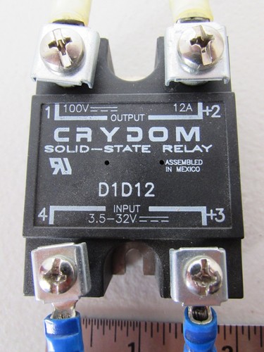 Crydom Solid State Relay SSR D1D12 12A at 100V 3.5-32V Input | eBay