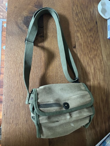 Wwii Us Pouch Chemical Agent Detection Kit M18a2 Web Gear Shoulder Bag ...