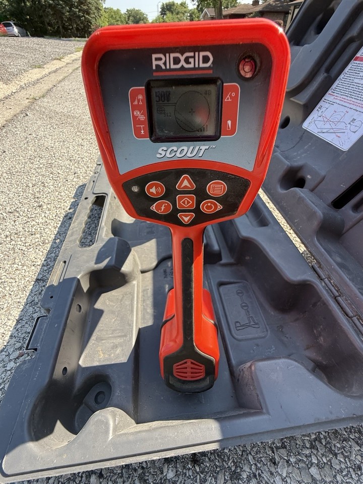 RIDGID SEESNAKE CAMERA COLOR WITH RIDGID SCOUT LOCATOR | eBay