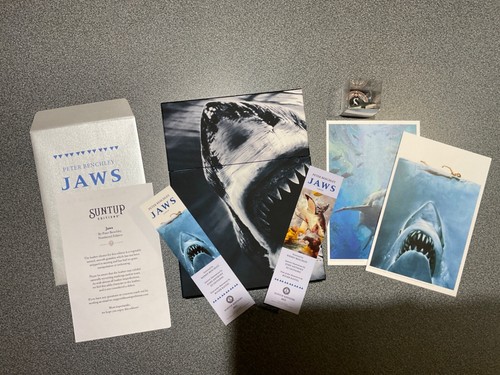 SIGNED Numbered Peter Benchley Jaws Suntup Press Editions Limited 2022 ...