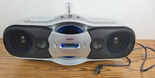 Sony CFD-F10 Vintage Boombox Radio CD Tape AM/FM With A/C Adapter Works ...