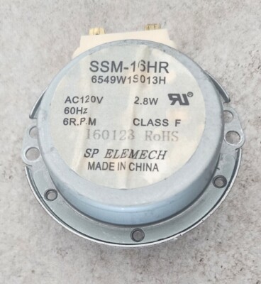 Turntable Motor For LG LMHM2237 Over Range Microwave Part # 6549W1S013H ...