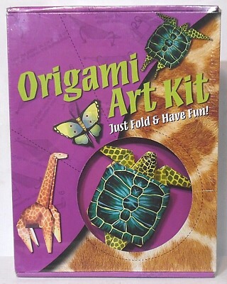 Origami Art Kit 2004 Just Fold & Have Fun Flying Frog Publishing Sealed ...