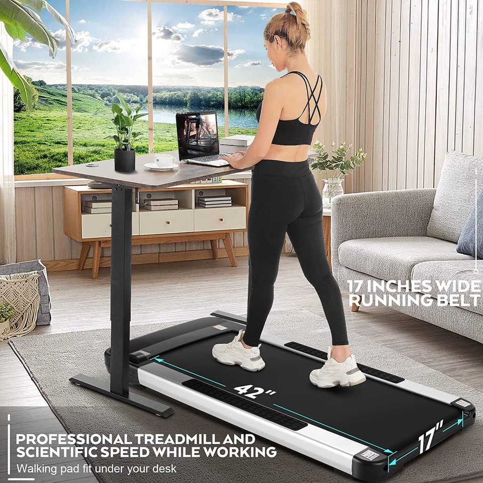 Max 2000W Treadmill Electric Running Machine Walking Pad Heavy Duty for ...