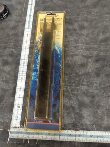 SeaSense Steel Motor Lock With Brass padlock 2 keys Use for Motors Up ...