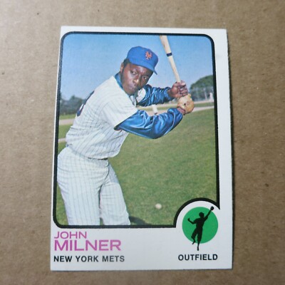 John Milner 1973 Topps #4 New York Mets NM+ | eBay