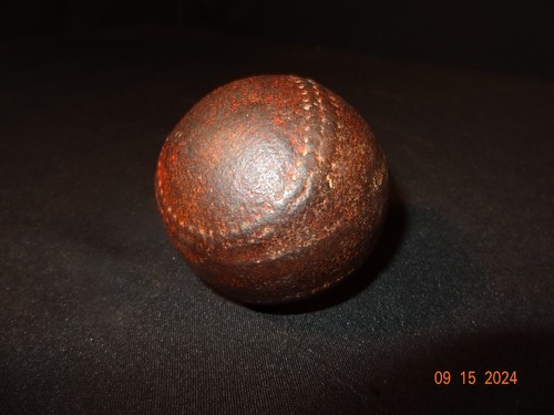 ANTIQUE PRIMITIVE CAST IRON BASEBALL PAPERWEIGHT TROPHY | eBay