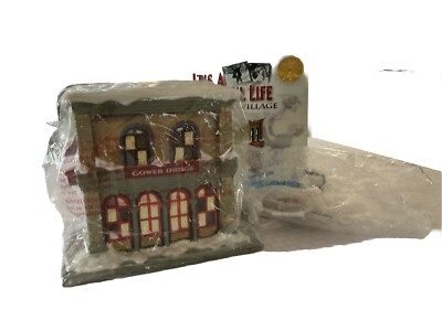 Enesco It’s A Wonderful Life Illuminated Growers Drug Store NEW IN BOX ...