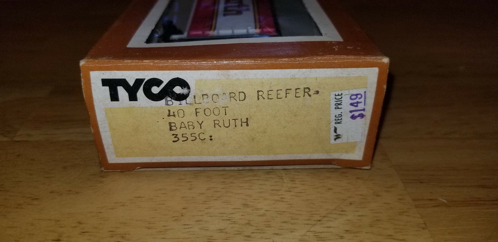 Vintage Tyco HO Scale Baby Ruth Freight Car 355C In Original Box | eBay