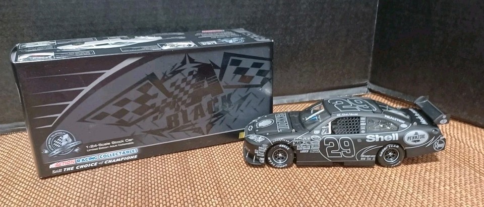 2008 Kevin Harvick #29 Pennzoil Shell Black Label 1/24 NASCAR Diecast ...