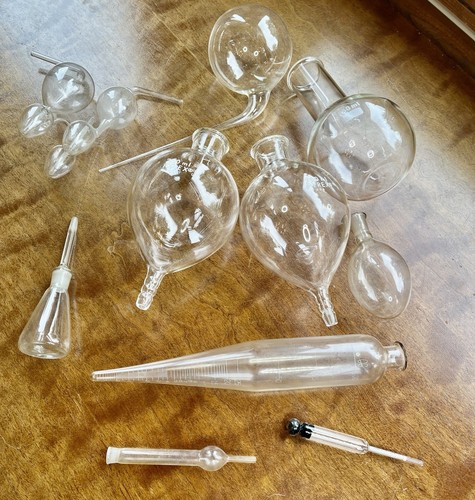 VINTAGE LAB GLASSWARE - UNIQUE BLOWN PIECES | eBay
