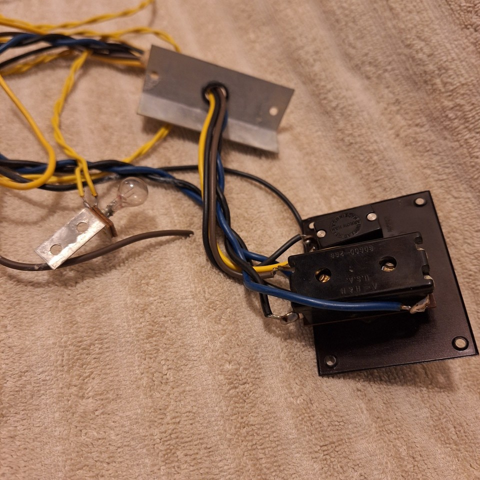 Hammond Organ B3 C3 A100 Start and Run Switch Assembly w/ plate and ...