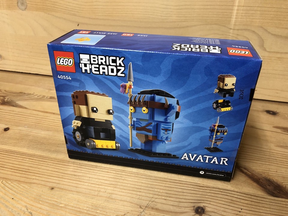 LEGO Jake BRICKHEADZ: Jake Sully und Sein Avatar (40554) 5702017241807 ...