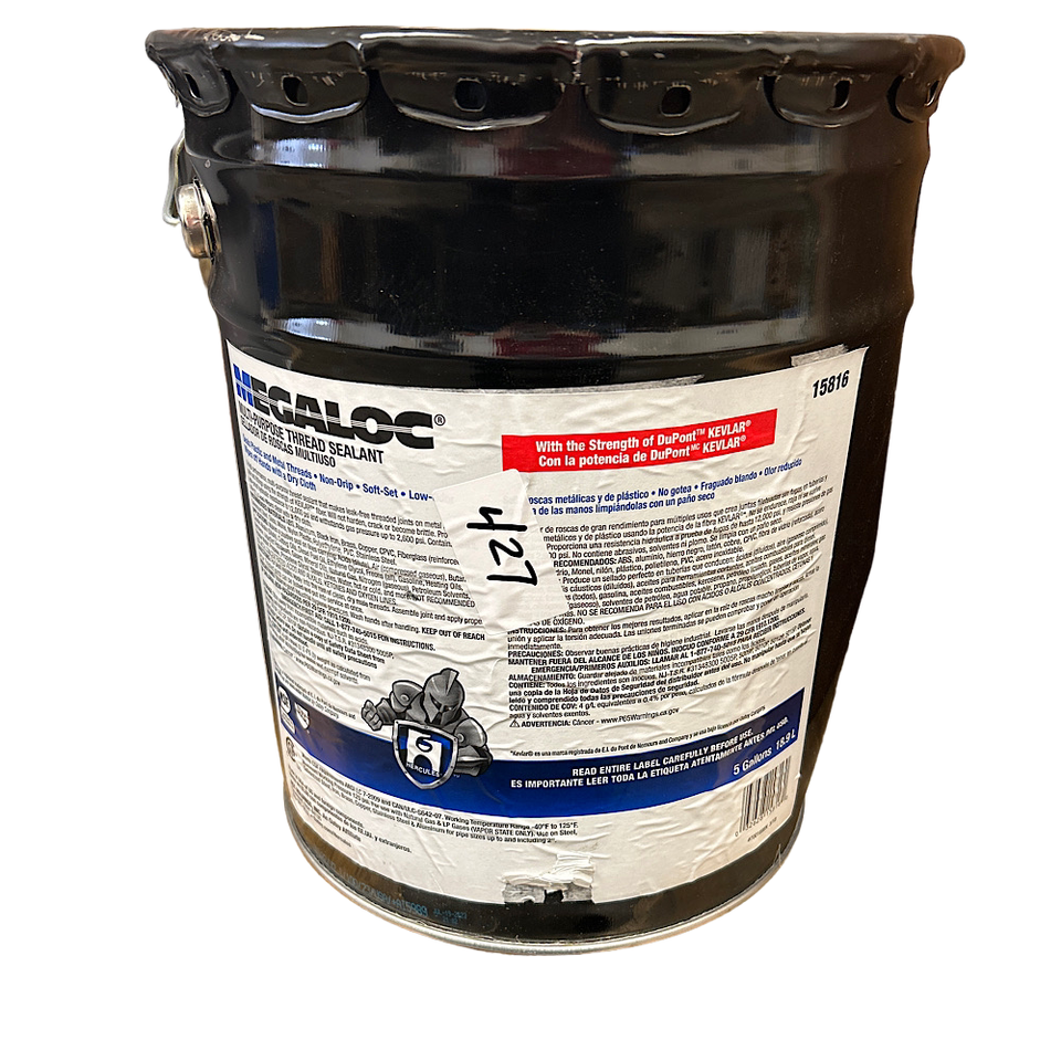 Hercules 15816 5 Gal Blue Liquid Paste Multi-Purpose Pipe Thread ...