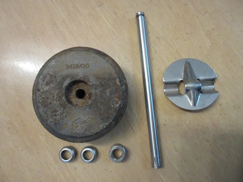 Mopar Big Block 383 440 Exhaust Heat Riser Parts Lot Counter Weight ...
