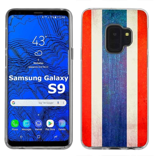 Thin Gel Phone Case Samsung Galaxy S9,Oldflag Thailand Spa Nation ...