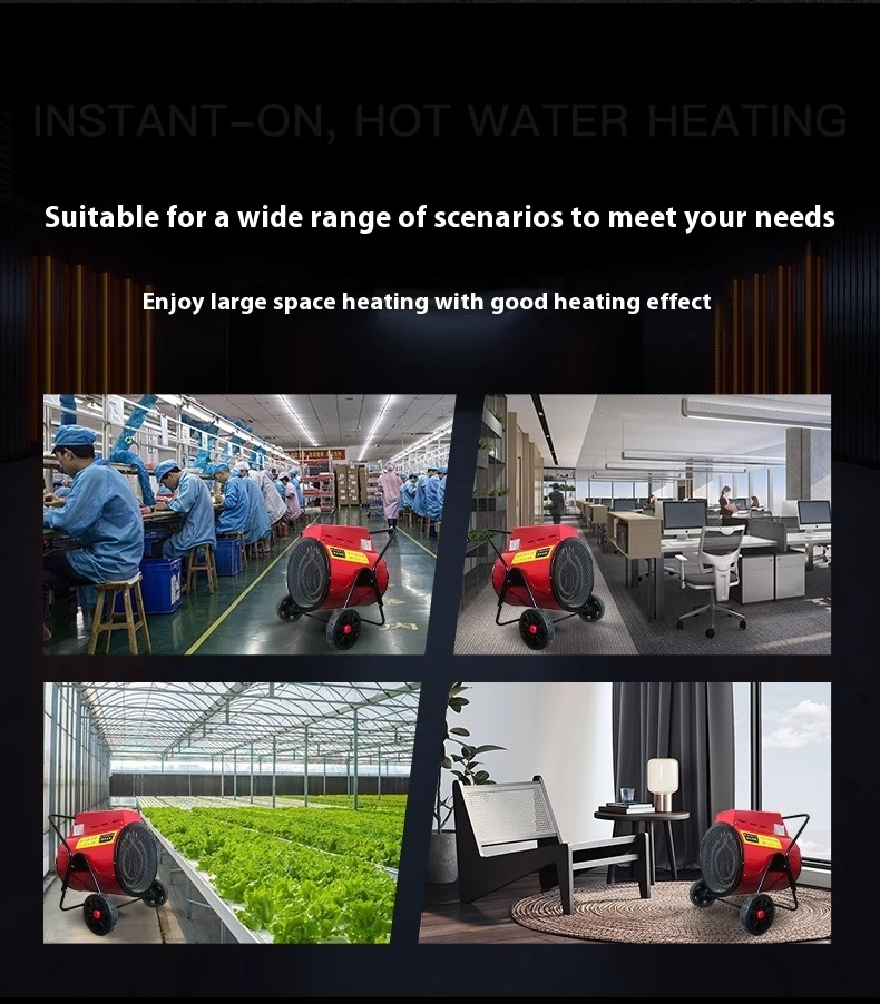Industrial Electric Heater Greenhouse Heater Large Large Drying Hot Air ...
