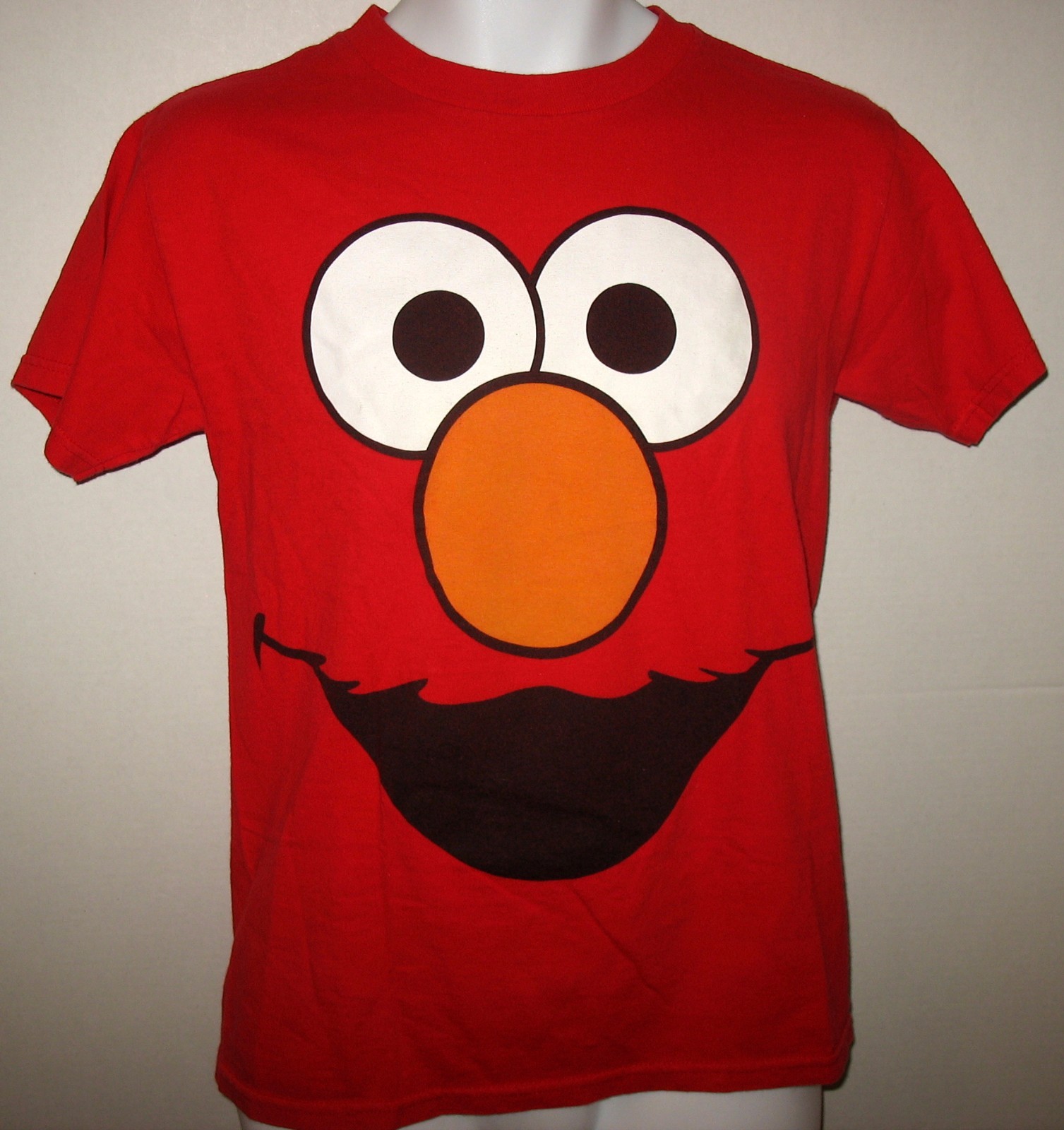 ELMO SESAME STREET OFFICIAL T-SHIRT - RED - MEN'S SM… - Gem