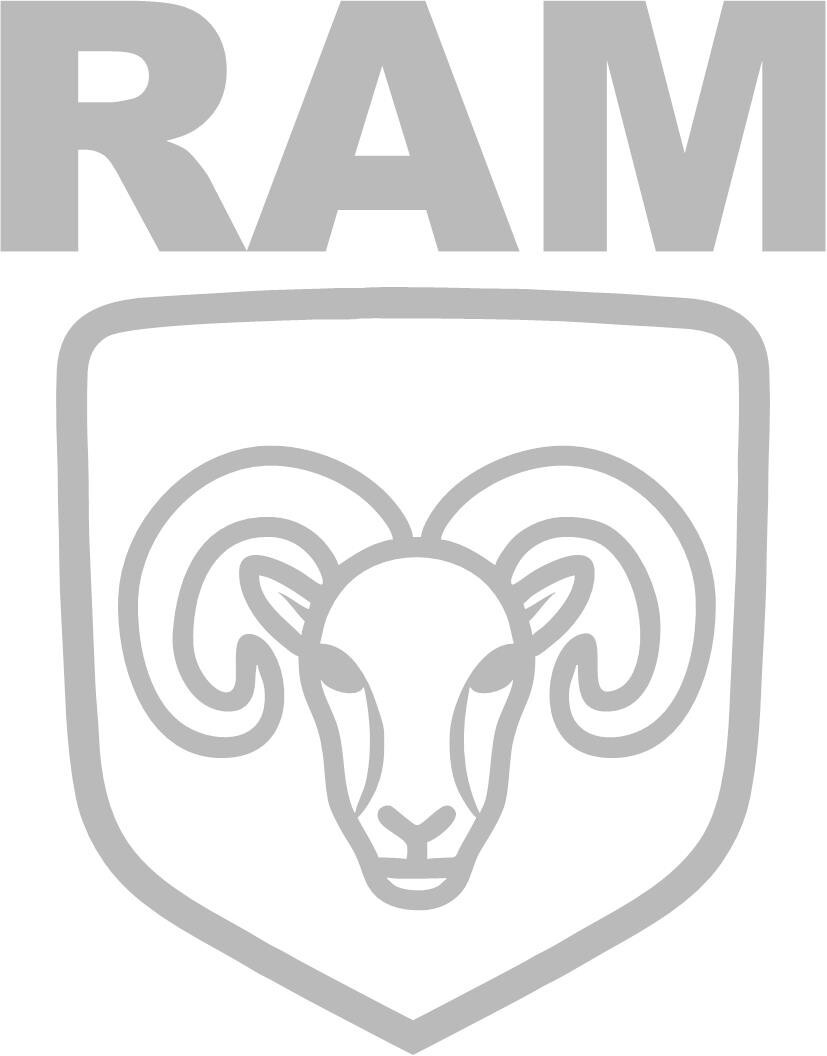 "RAM Truck Logo" 3 Mil Vinyl Sticker for Car or Truck Window | eBay