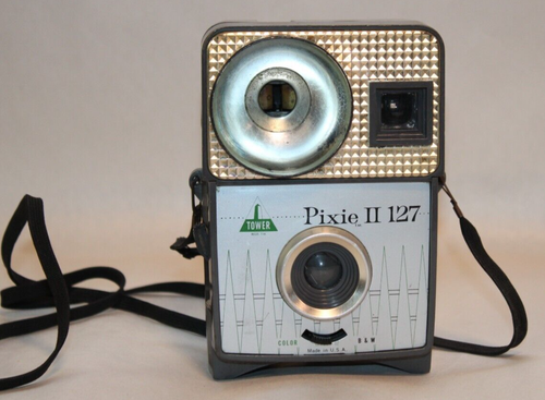 Vintage Tower Pixie II 127 Film Camera – Sears Rebadged Imperial Lark – 1958 | eBay