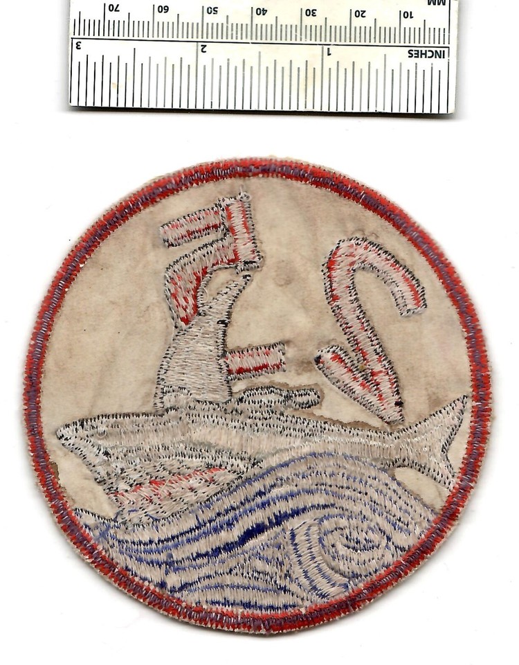 WW2 25th MOSQUITO FLEET PT Boat Patrol Torpedo Sharks Motor Patch ...
