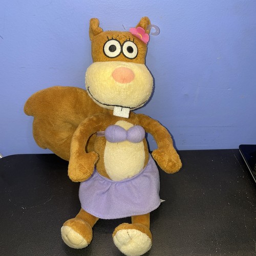 Spongebob Squarepants Nickelodeon Universal Sandy Cheeks 12" Plush Soft ...