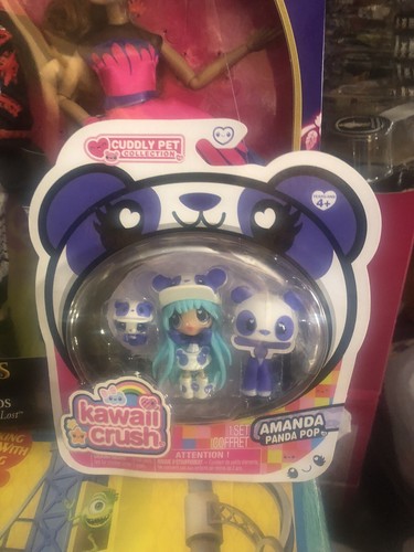 NEW KAWAII CRUSH AMANDA PANDA POP PURPLE FIGURE DOLL SET | eBay