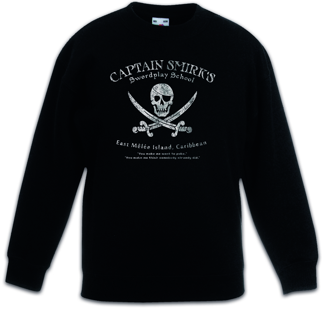 CAPTAIN SMIRK'S SWORDPLAY SCHOOL Kinder Pullover Secret of Game Monkey ...