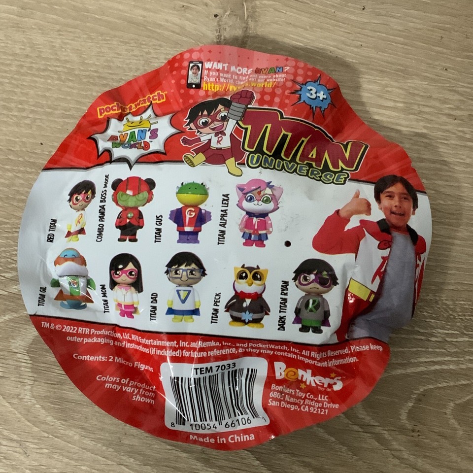 📀 Ryan’s World Titan Universe Mystery Microverse Figure 2Pack -NEW | eBay