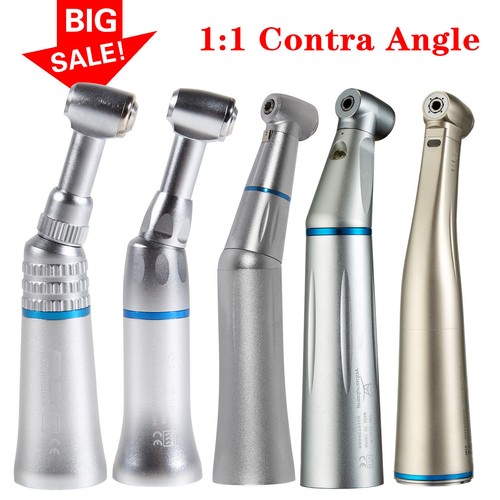 Dental (Fiber Optic LED) Slow Low Speed Contra Angle handpiece Fit NSK ...