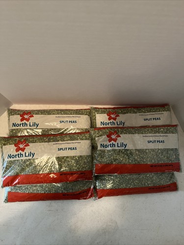 Green Split Peas Lot Of 6 Bags Weighing 2 Lbs Each Bag | eBay