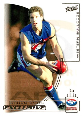 2002 WESTERN BULLDOGS AFL Card ROHAN SMITH Exclusive | eBay Australia
