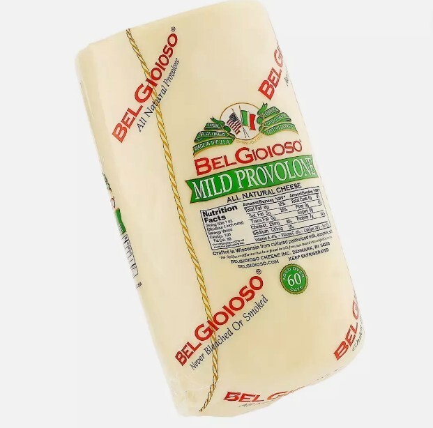 BelGioioso Mild Slicing Provolone Cheese 6 lbs. whole, unsliced | eBay
