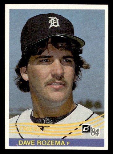 Dave Rozema 1984 Donruss Card #272 Detroit Tigers | eBay