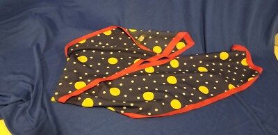Vintage Liz Sinclair Polka Dot 10”W x 56”L Scarf Made In Italy | eBay
