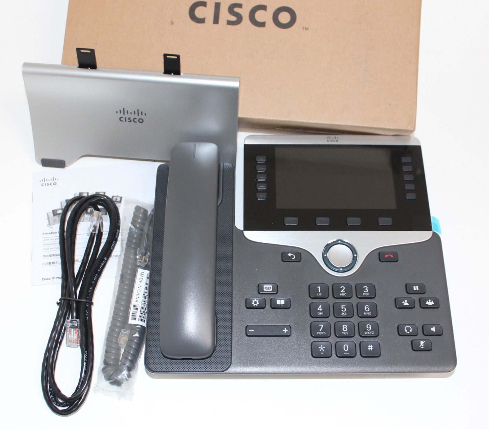 CISCO 8811-K9 IP Phone (CP-8811-K9=) VoIP Business IP Phone Cisco New ...