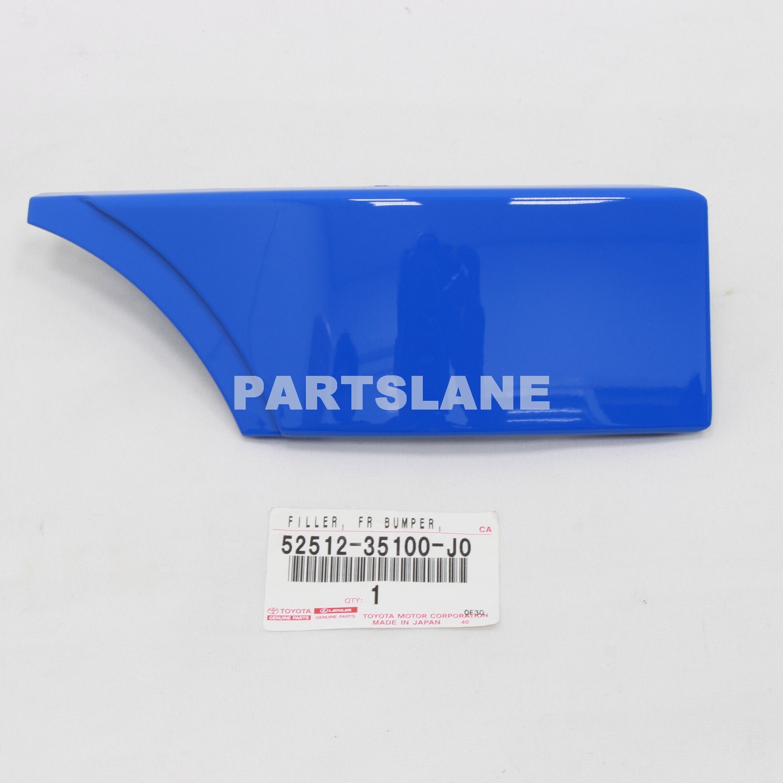 Toyota FJ Cruiser 2007-14 OEM Genuine BLUE Front Bumper Filler RH 52512 ...