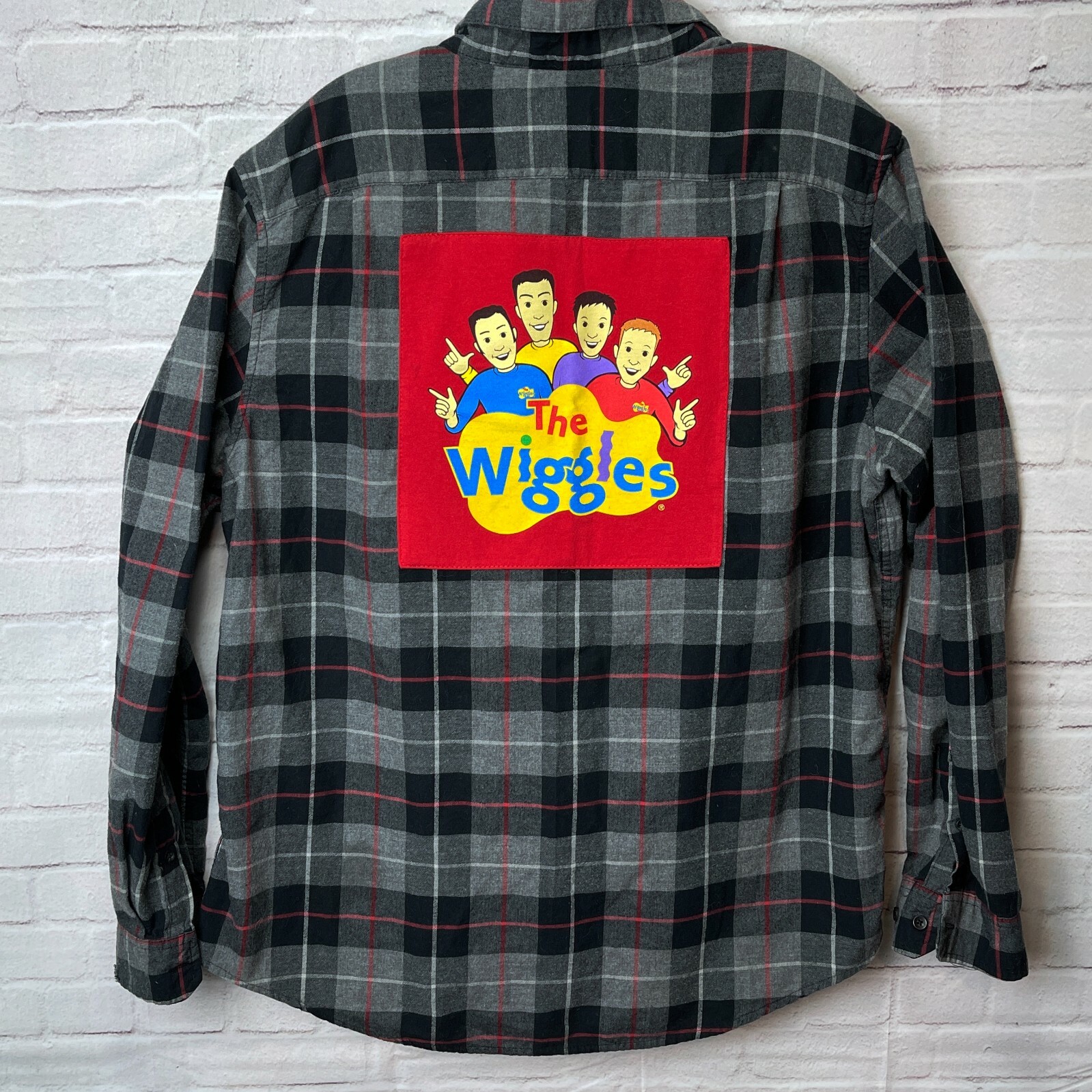 Upcycled | The Wiggles Back Patch on Goodfellow & Co.… - Gem