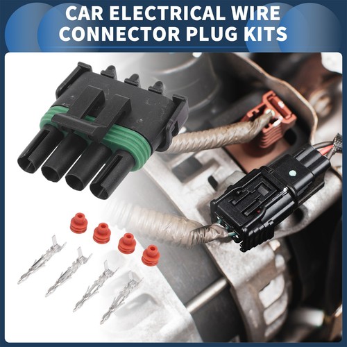 4 Pin Car Electrical Wire Connector Plug Kits Waterproof for Car RV 1 ...