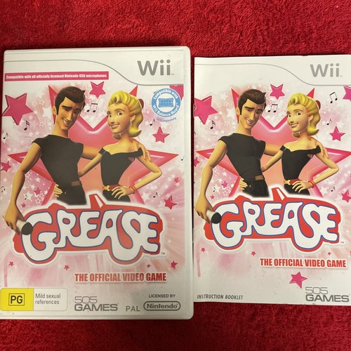 Grease The Official Video Game - Nintendo Wii PAL Game Complete with ...