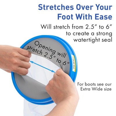 TKWC INC 100% Waterproof Leg Cast Cover for Shower – 1 Count (Pack of 1 ...