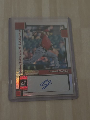 2022 Panini Donruss Optic - Signature Series Connor Seabold #SIGS-CS ...