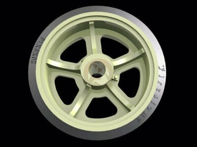 Panzer Art 1/35 Road Wheels for M4 Sherman Tank WWII Pattern #1 Welded ...