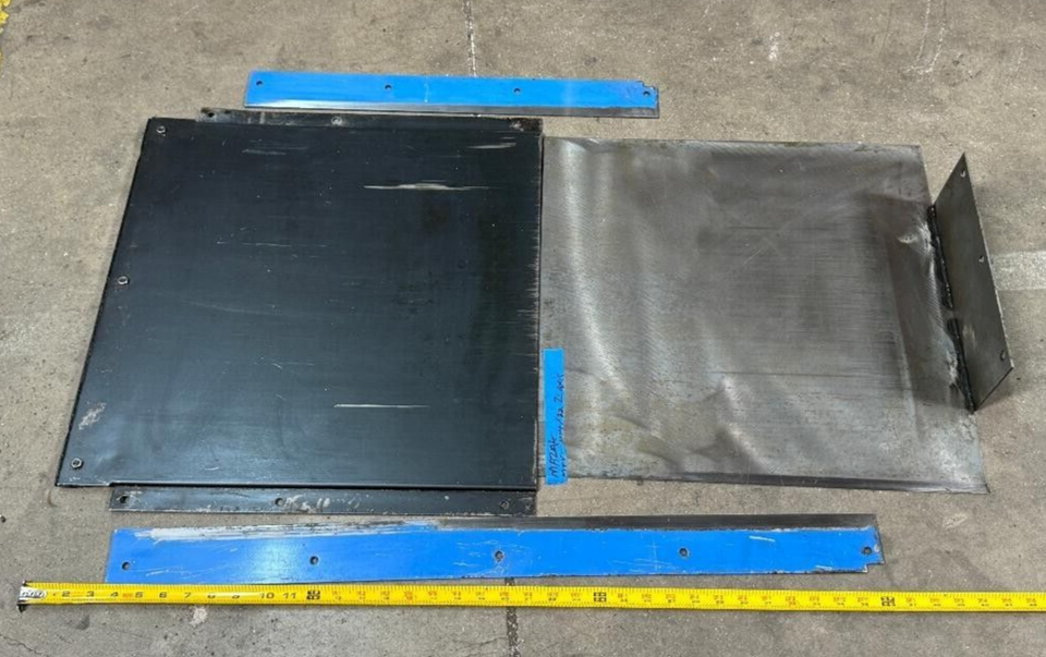 MAZAK Z-AXIS WAY COVER, PARTS FROM MAZAK # MTV 414/22 CNC VMC | eBay