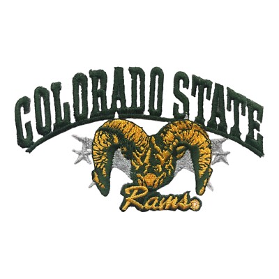 1990 ERA COLORADO STATE RAMS VOLS NCAA COLLEGE VINTAGE 4.75" TEAM LOGO ...
