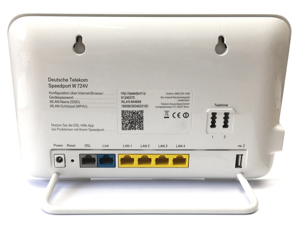 Telekom Speedport W 724 V *OVP* 1300Mb WLAN Router 4x 1 GB LAN USB DECT ...
